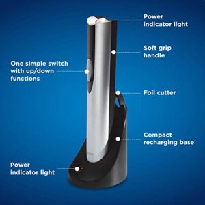 Oster Rechargeable and Cordless Wine Opener with Chiller