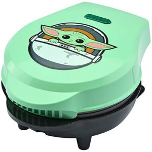 the child 4″ mini waffle maker, the mandalorian