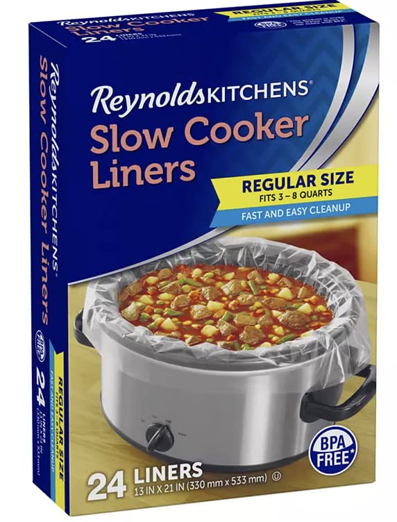 Reynolds Slow Cooker Liners, 24 Pack