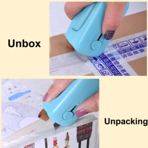 ULYSIA Mini Bag Sealer, Handheld Heat Vacuum Sealer and Cutter, Portable Chip Bag Resealer Machine for Plastic Bags Food Storage Snacks Freshness (Batteries Not Included)