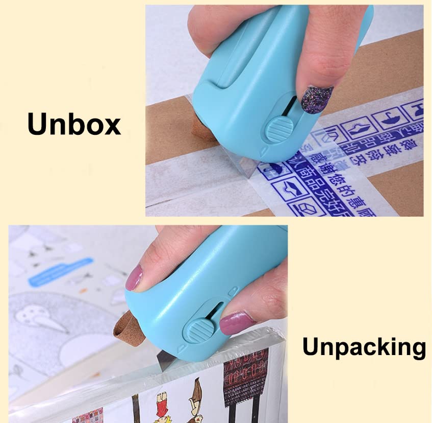 ULYSIA Mini Bag Sealer, Handheld Heat Vacuum Sealer and Cutter, Portable Chip Bag Resealer Machine for Plastic Bags Food Storage Snacks Freshness (Batteries Not Included)