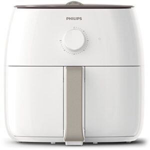 philips twin turbostar technology xxl airfryer with fat reducer, analog interface