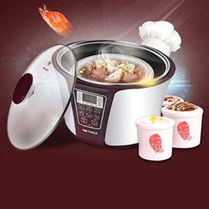 TIANJI Smart 4 Ceramic Pot Electric Stew Pot DGD33-32EG 4-in-1 3.2L+2x0.65L+0.45L