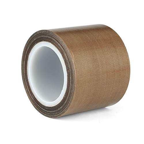 Teflon Tape/PTFE Tape for Vacuum Sealer Machine,Hand or Impulse Sealer(2-inch x 33 feet)-Suitable for FoodSaver, Seal A Meal, Weston, Cabella's by IVICT