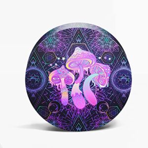 magic mushrooms over sacred geometry grinder 2.5″