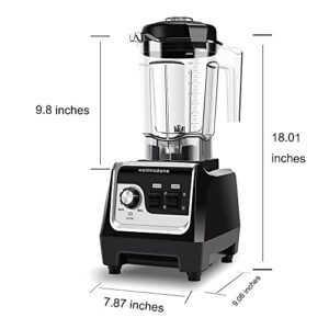 Professional Blender for Shakes and Smoothies, Countertop Blender for home and commercial use ,High power heavy duty commercial blender 68 OZ Total Crushing for Smoothie Maker, Ice, Frozen Dessert, Soup