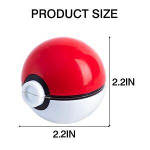 VRUPINZE Pokeball Grinder - Large Grinder with Gift Box, Anime Gift, 2.2 Inch