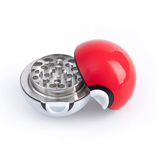 VRUPINZE Pokeball Grinder - Large Grinder with Gift Box, Anime Gift, 2.2 Inch