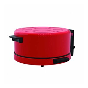 pizza maker – electric nonstick boiler – countertop pizza & quesadilla oven, pita bread, cookware, red pizza maker