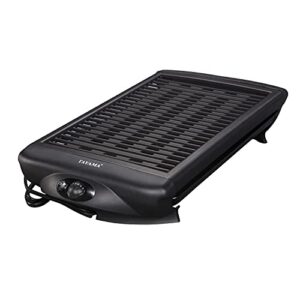 tayama tg-868xl smokeless non-stick indoor electric grill, extra large, black