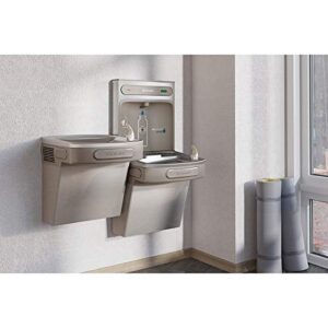 Elkay LZSTL8WSLK Bottle Filling Station and Cooler, Light Gray Granite