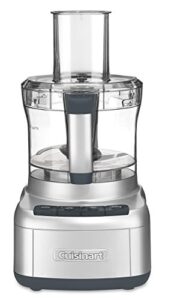 cuisinart fp-8sv elemental 8 cup food processor, silver (renewed)