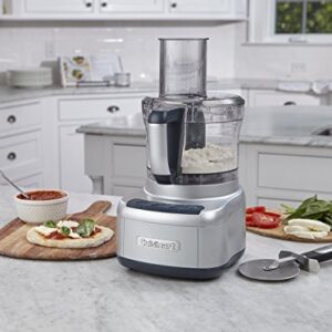 Cuisinart FP-8SV Elemental 8 Cup Food Processor, Silver (Renewed)