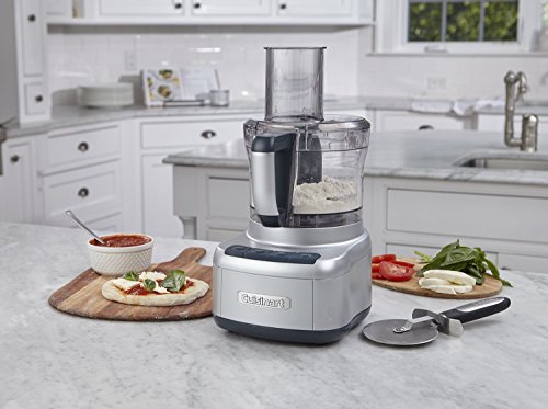 Cuisinart FP-8SV Elemental 8 Cup Food Processor, Silver (Renewed)