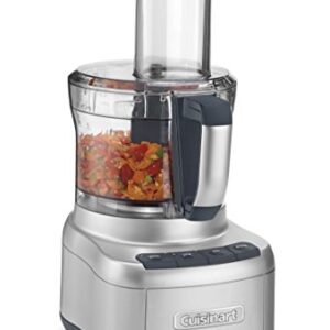 Cuisinart FP-8SV Elemental 8 Cup Food Processor, Silver (Renewed)