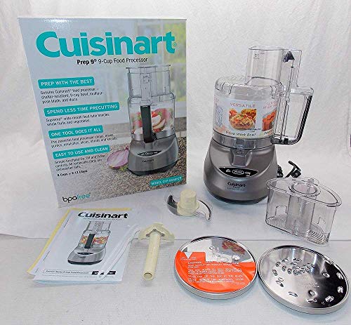 Cuisinart CFP-9GMPCY Food Processor, 9-Cup, Gunmetal