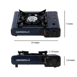 Suntouch Portable Gas Stove with Case (ST-7000 Blue)