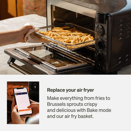 Tovala Smart Oven Pro, 6-in-1 Countertop Convection Oven - Toast, Steam, Air Fry, Bake, Broil, and Reheat - Smartphone Control Steam & Air Fryer Oven Combo - With Meal Subscription Credit ($50 Value)