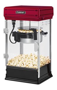 cuisinart cpm-28 classic-style popcorn maker, red, daa