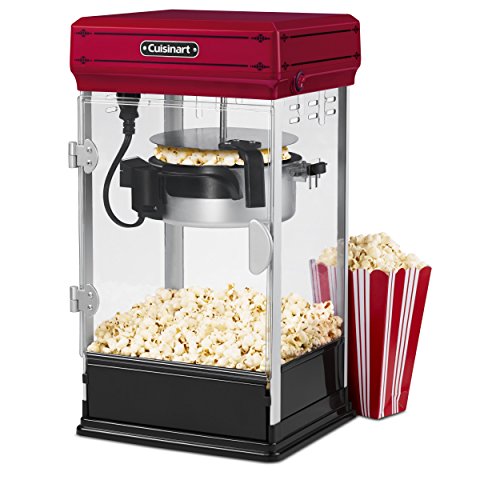 Cuisinart CPM-28 Classic-Style Popcorn Maker, Red, DAA