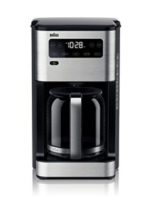 braun kf5650bk pure flavor coffee maker, 14 cup, black