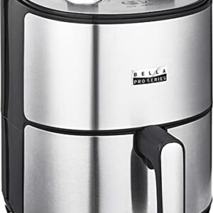 Bella Pro Series 4.3-qt Analog Air Fryer Stainless Steel