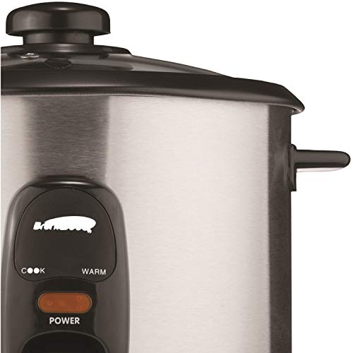 Brentwood Rice Cooker, 8-Cup, Stainless Steel,TS-15,2