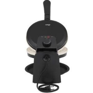 Oster Titanium-Infused DuraCeramic Flip Waffle Maker, Black (CKSTWFBF10W-TECO)