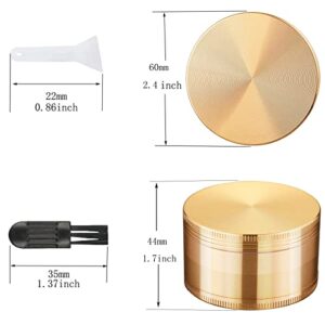 Spice Grinder 2.4 in (Gold)