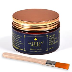 gold leaf sealer 120ml with bonus brush