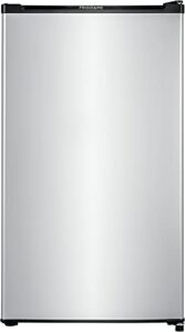 frigidaire 3.3 cu. ft. compact refrigerator silver mist