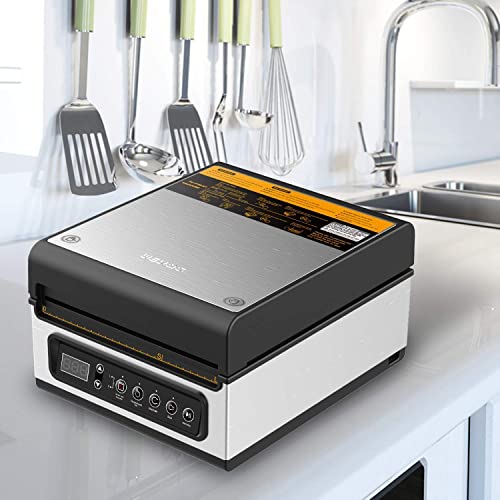 Wevac Chamber Vacuum Sealer, CV10, ideal for liquid or juicy food including Fresh Meats, Soups, Sauces and Marinades. Compact design, Heavy duty, Professional sealing width, Commercial machine