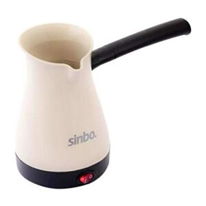 Sinbo SCM 2951 Greek Turkish Coffee Maker Machine Electric Pot Briki Ibrik-New-Beige