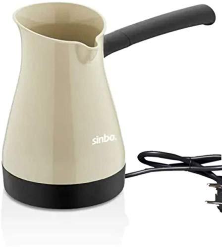 Sinbo SCM 2951 Greek Turkish Coffee Maker Machine Electric Pot Briki Ibrik-New-Beige