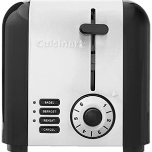 Cuisinart CPT-320P1 2-Slice Brushed Stainless Hybrid Toaster, Stainless Steel