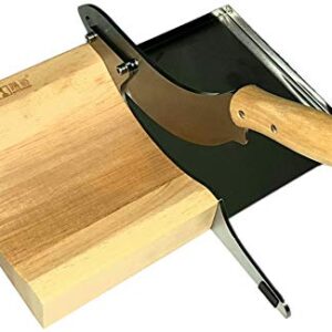 Radiused Biltong Slicer with Detachable Magnetic Tray