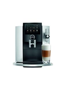 jura s8 automatic coffee machine 64 oz, moonlight silver