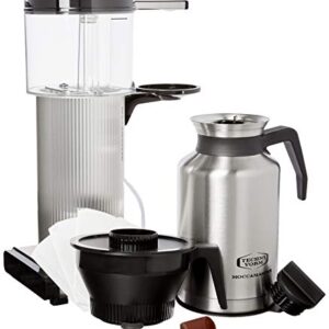 Technivorm Moccamaster 39340 CDT Grand Coffee Maker, 60 Ounce, Silver