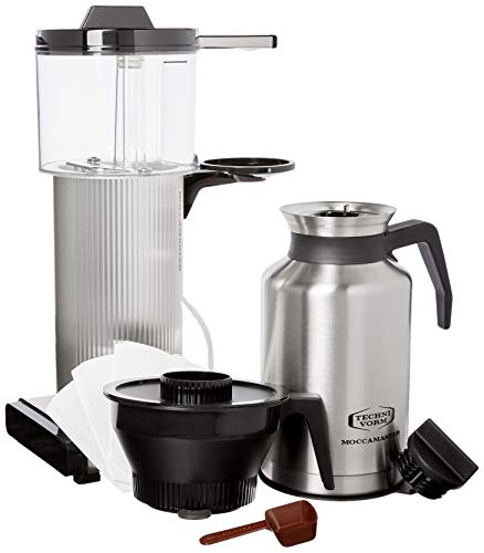 Technivorm Moccamaster 39340 CDT Grand Coffee Maker, 60 Ounce, Silver