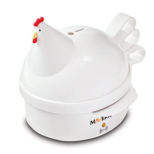 Maverick SEC-2 HENRIETTA HEN EGG COOKER | 7 Egg Capacity Electric Egg Maker for Hard, Soft & Poached Eggs