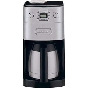 cuisinart grind & brew thermal 10-cup automatic coffee maker (renewed)