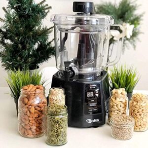 NutraMilk Nut Processor Machine, Nut Milk Maker Machine and Nut Butter Food Processor, Makes Non Dairy, Vegan, Plant Based, Alternative Milk Drinks, Shakes, Smoothies and Homemade Peanut, Almond and Seed Butters