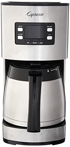 Capresso 435.05 Stainless Steel 10 Cup Thermal Coffee Maker ST300