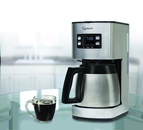 Capresso 435.05 Stainless Steel 10 Cup Thermal Coffee Maker ST300