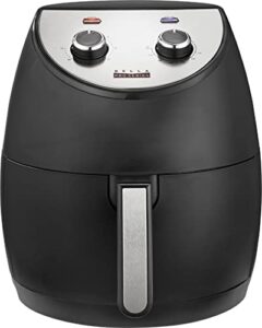 4.2qt air fryer black matte