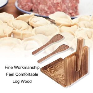 Tortilla Press, 5inch Wood Tortilla Press Manual Tortilla Maker with 2pcs Spatulas for Dough Flour Baking Pressing Tool