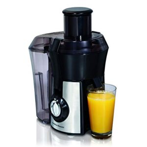 hamilton beach 67608 big mouth juice extractor, stainless steel (discontinued),large