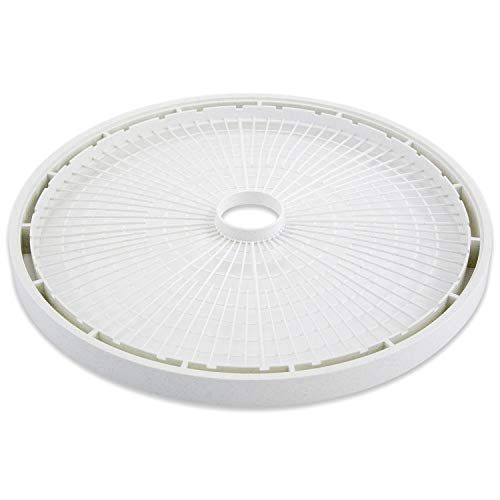 NESCO TR-2 White Plastic Round 15 1/2" Add-A-Trays, to fit 1000 Series Food Dehydrators, 2 Pack