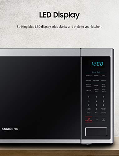 Samsung MS14K6000AS/AA MS14K6000 Speed-Cooking-Microwave-ovens, 1.4 cu. ft, Stainless Steel