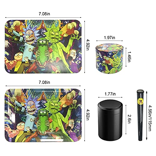 Grinder 2" ,Cartoon Big Eye 4 Set Gift